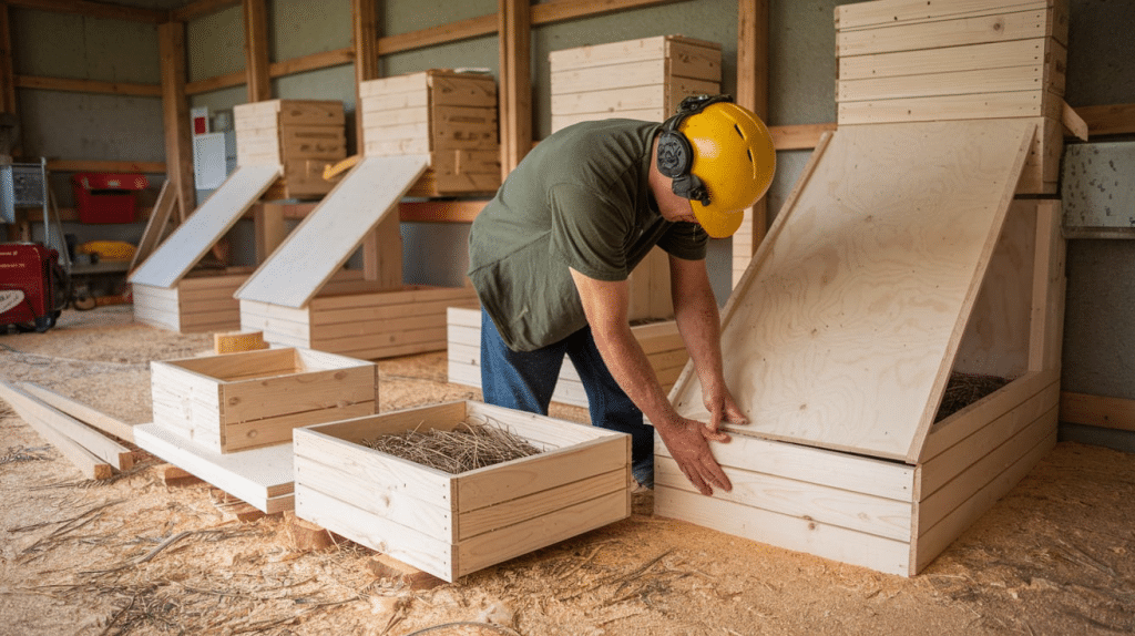 DIY Nesting Boxes: Simple Plans for Your Chicken Coop - A House in the ...