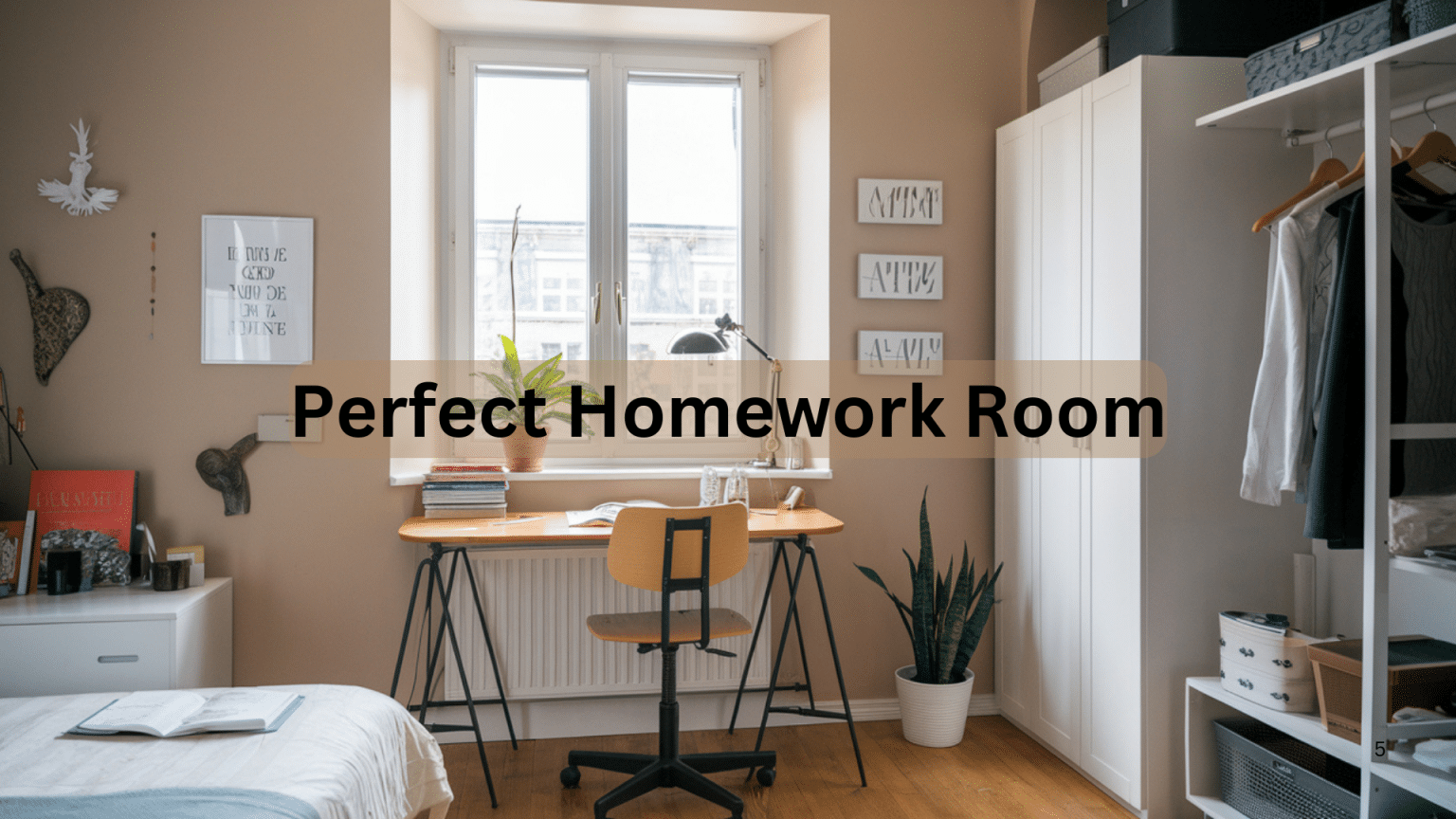 How to Create the Perfect Homework Room? - A House in the Hills