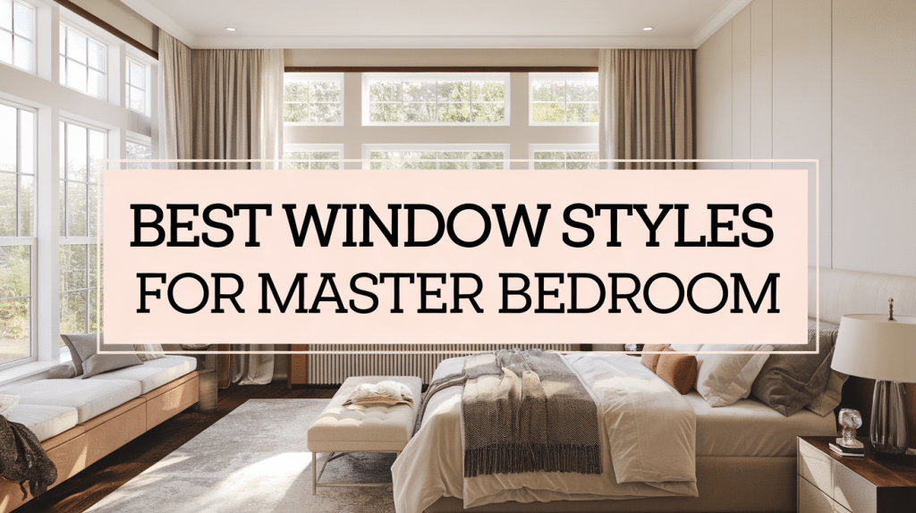 5 Best Window Styles for Your Master Bedroom - A House in the Hills