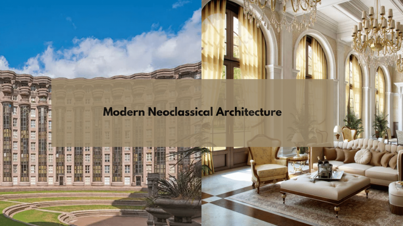Modern Neoclassical Architecture: Where Classic Meets Today - A House in the Hills
