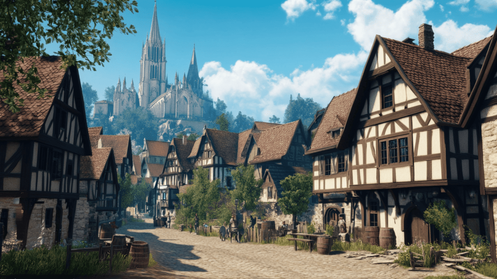 Old German Architecture and Notable Landmarks - A House in the Hills