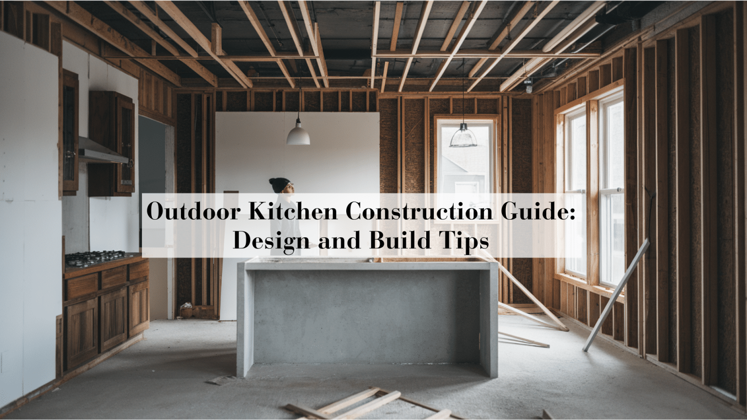 Outdoor Kitchen Construction Guide: Design & Tips - A House in the Hills