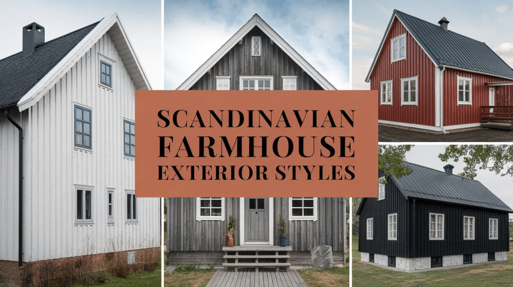 Best Scandinavian Farmhouse Exterior Styles and Tips - A House in the Hills