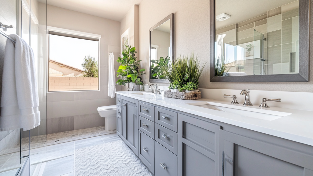 35 Bathroom Cabinet Colors to Refresh Your Space - A House in the Hills