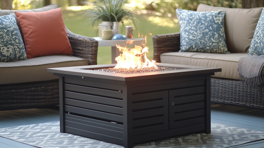 How to Build a DIY Fire Pit Table: Easy Step-by-Step Guide - A House in ...