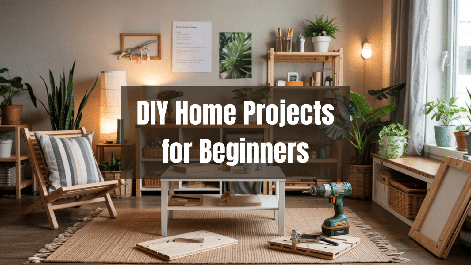 33 Easy DIY Home Projects for Beginners to Try - A House in the Hills
