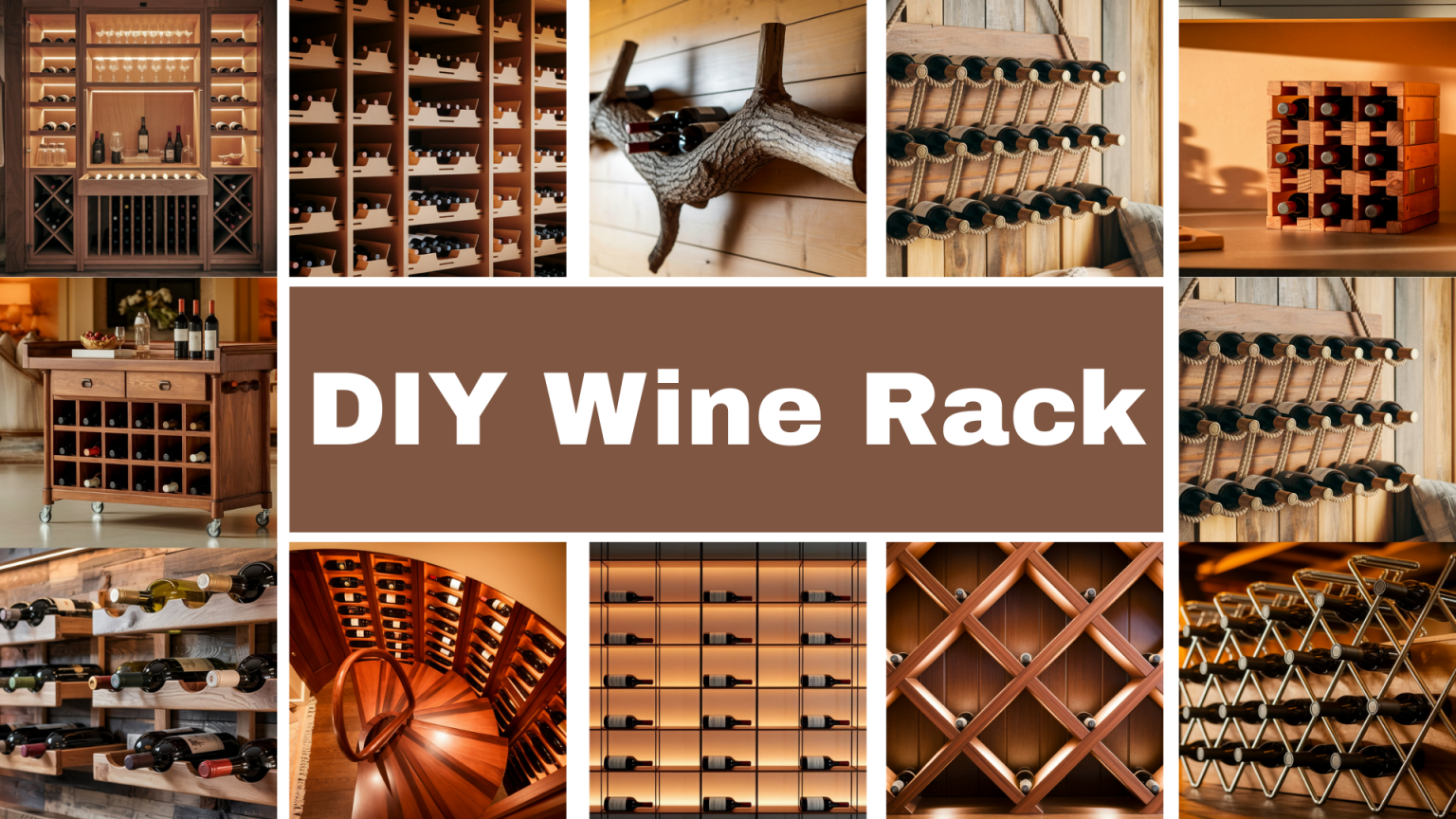 23 DIY Wine Rack Ideas: Easy Projects for Every Skill Level - A House ...