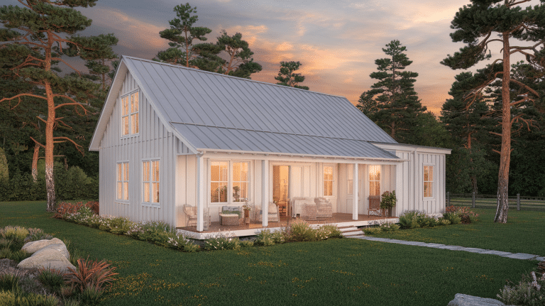 Farm Cottage Living: Rustic and Simple Comfort - A House in the Hills