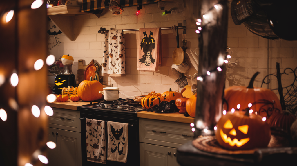 31 Spooky Halloween Kitchen Decor Ideas - A House in the Hills