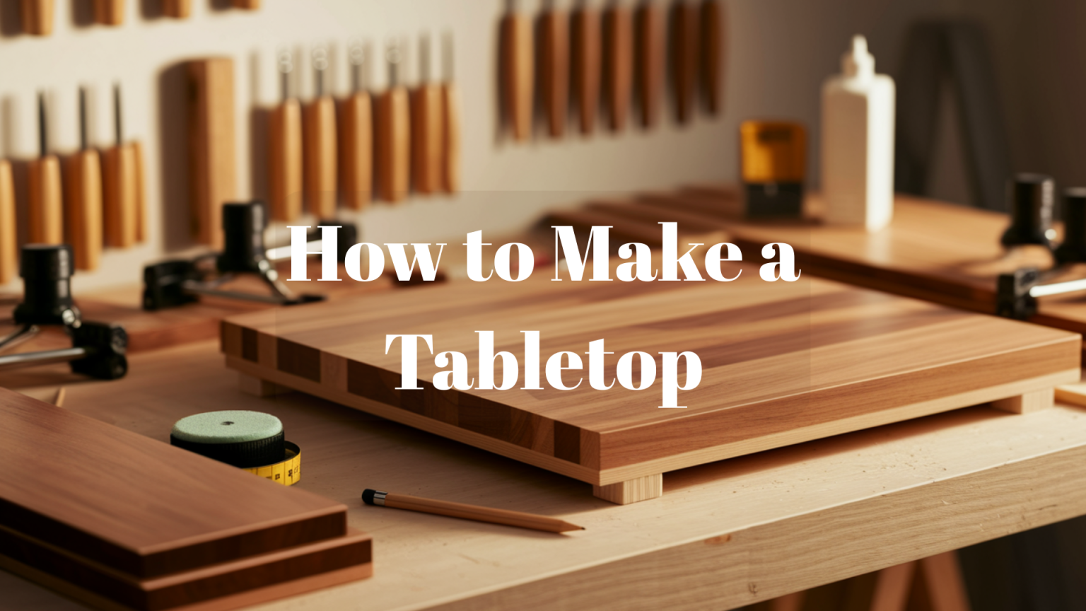 How to Build a Beautiful Wooden Tabletop: A Complete Guide - A House in ...