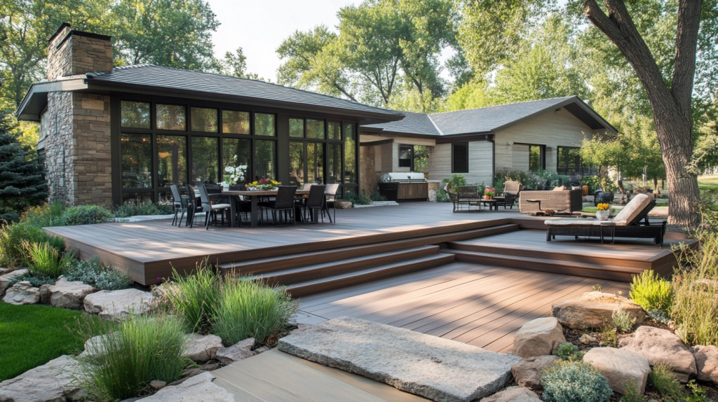 Ultimate Guide to Building a Modern Deck and Patio Combo - A House in ...