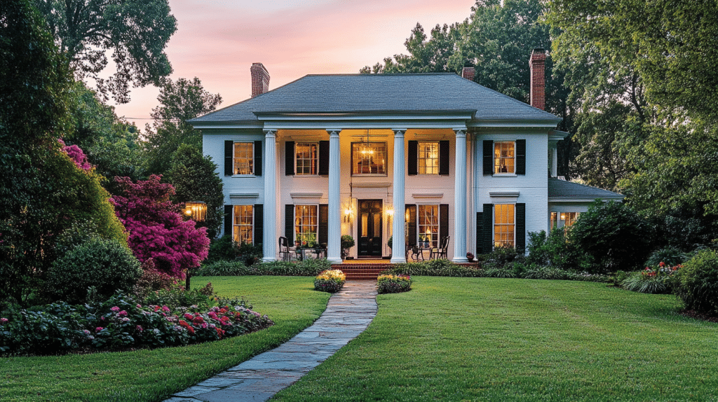 Modern Georgian Style House: Design Essentials - A House in the Hills