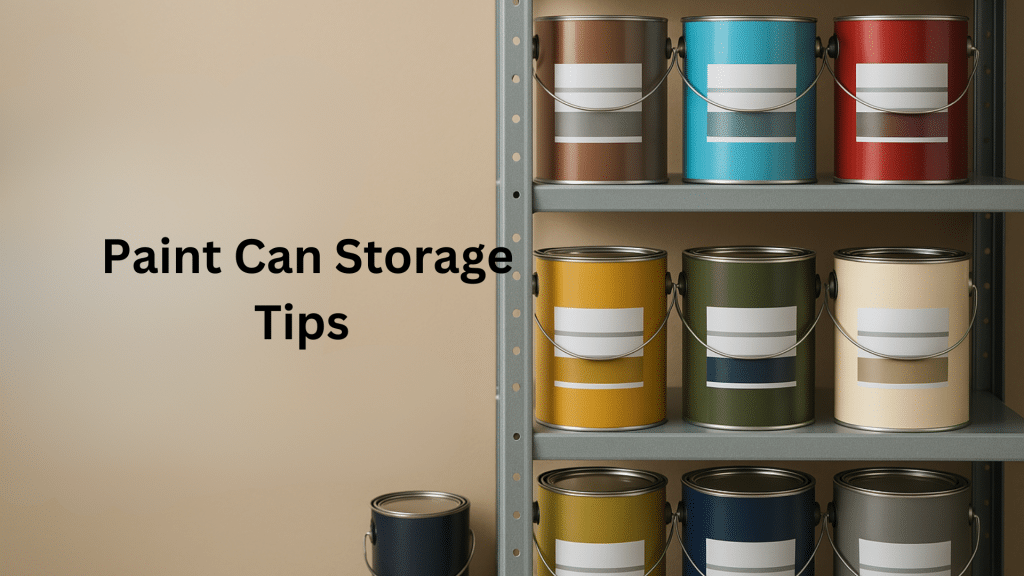 Best Paint Can Storage Tips for Long-Lasting Paint - A House in the Hills