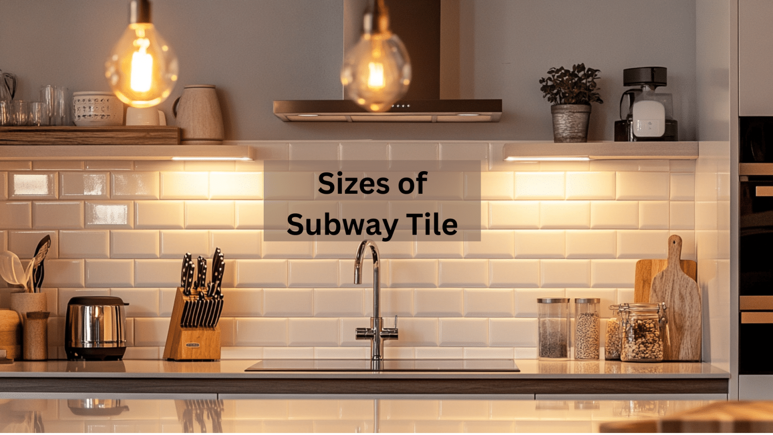 The Right Size of Subway Tiles for Your Kitchen Backsplash - A House in ...