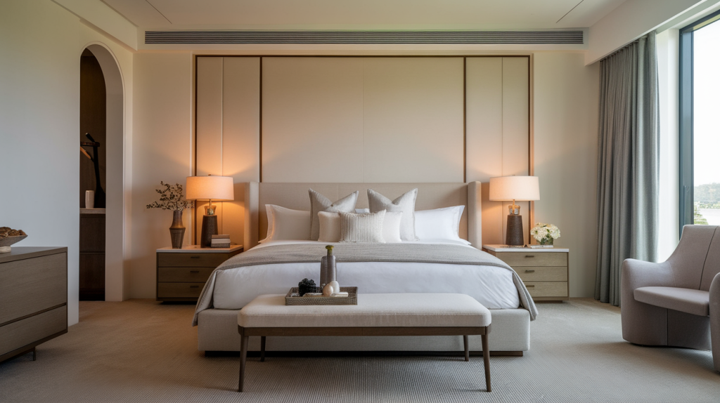 Neutral Bedroom Carpet Ideas: Color, Texture, and Material - A House in ...