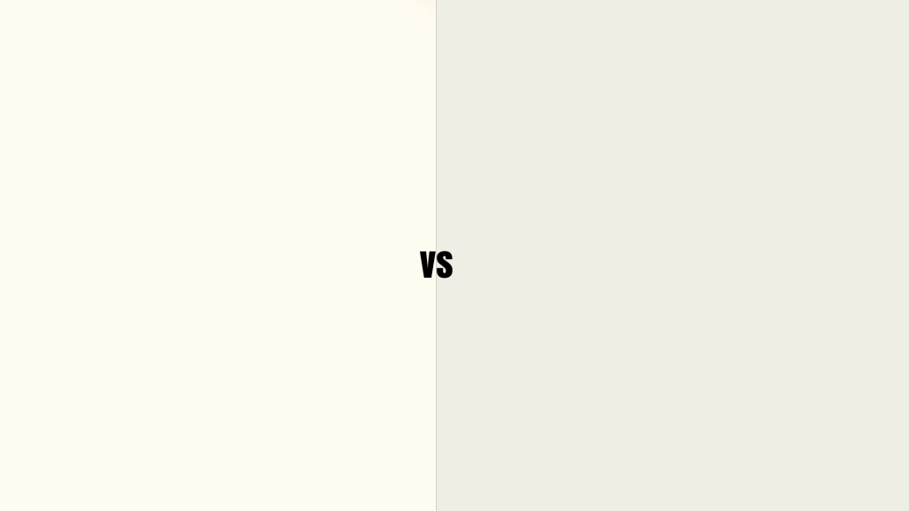 Ballet White (OC-9) vs White Dove (OC-17): Paint Comparison - A House ...