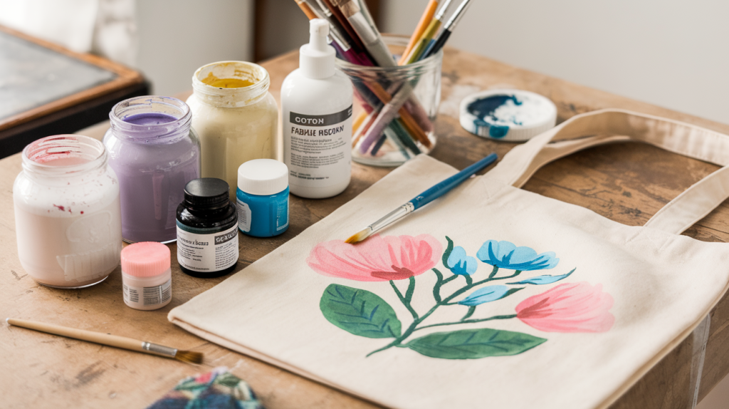 How to Make Fabric Paint at Home Easily - A House in the Hills
