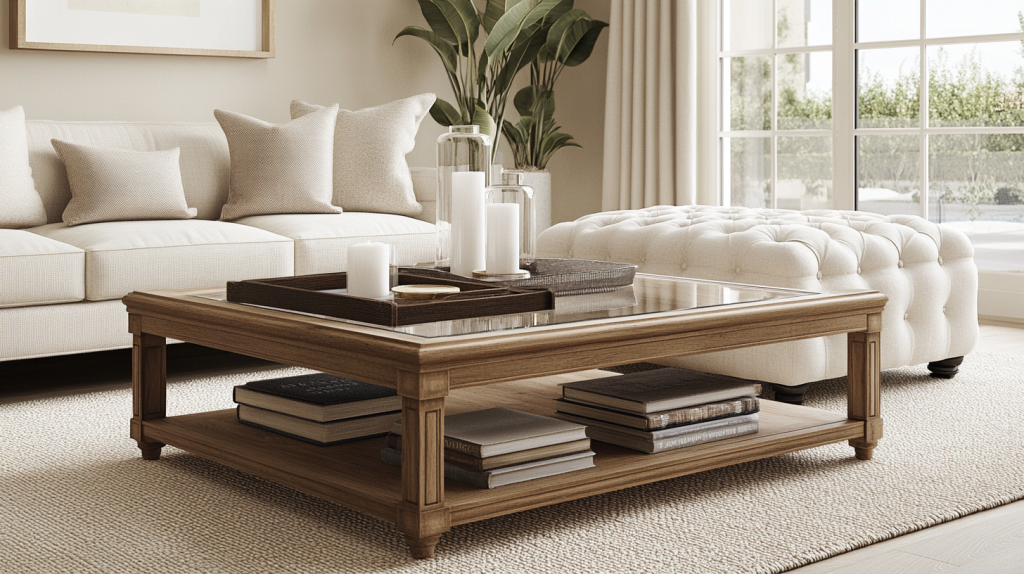 Coffee Table vs. Ottoman: Make the Right Choice - A House in the Hills