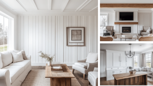 Best Shiplap Trim Ideas By Style & Space - A House in the Hills