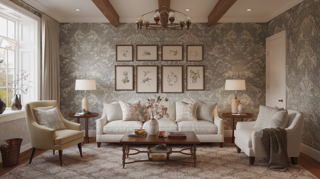 Timeless Wallpaper: Ideas, Recommendations, and More - A House in the Hills
