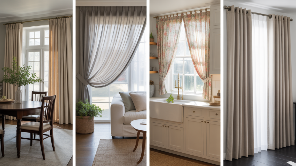 15 Curtain Top Styles and How to Choose the Right One - A House in the ...