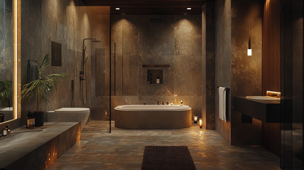 15 Smart Men’s Bathroom Ideas for a Clean, Easy Space - A House in the ...