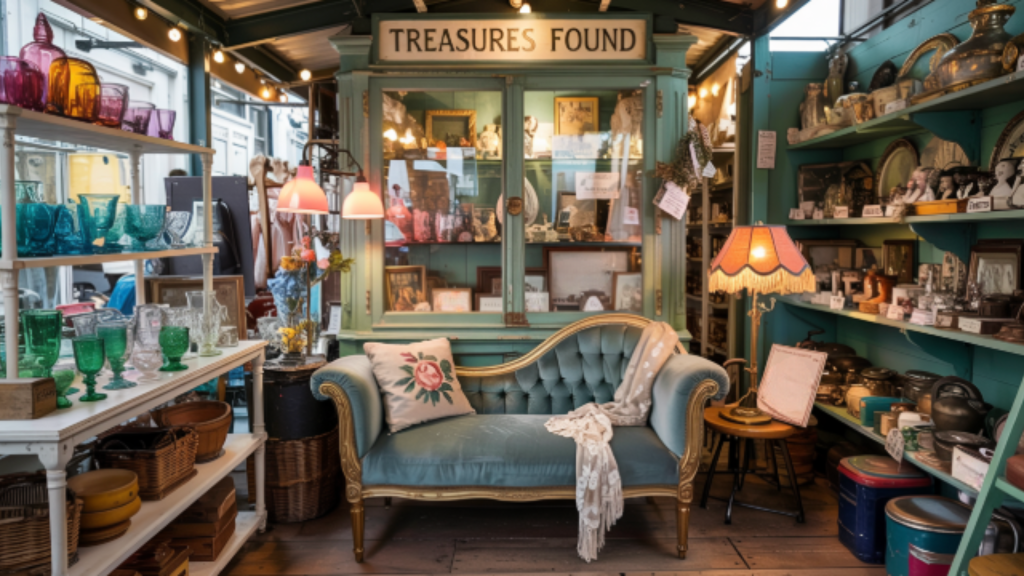 Antique Booth Setup Ideas: Layout, Display & More - A House in the Hills