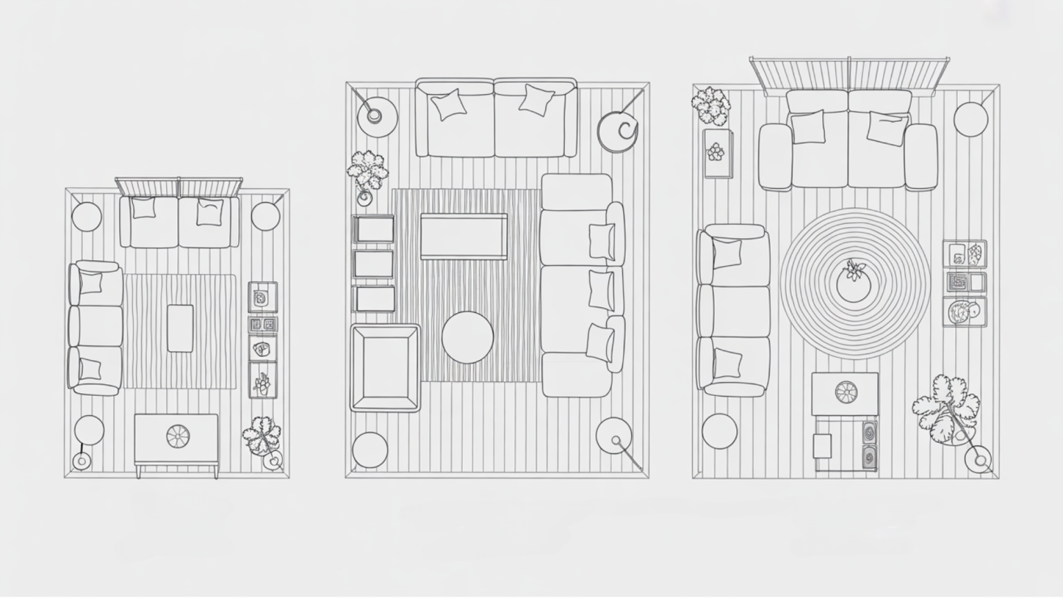 Average Living Room Size: Easy Layout Ideas - A House in the Hills