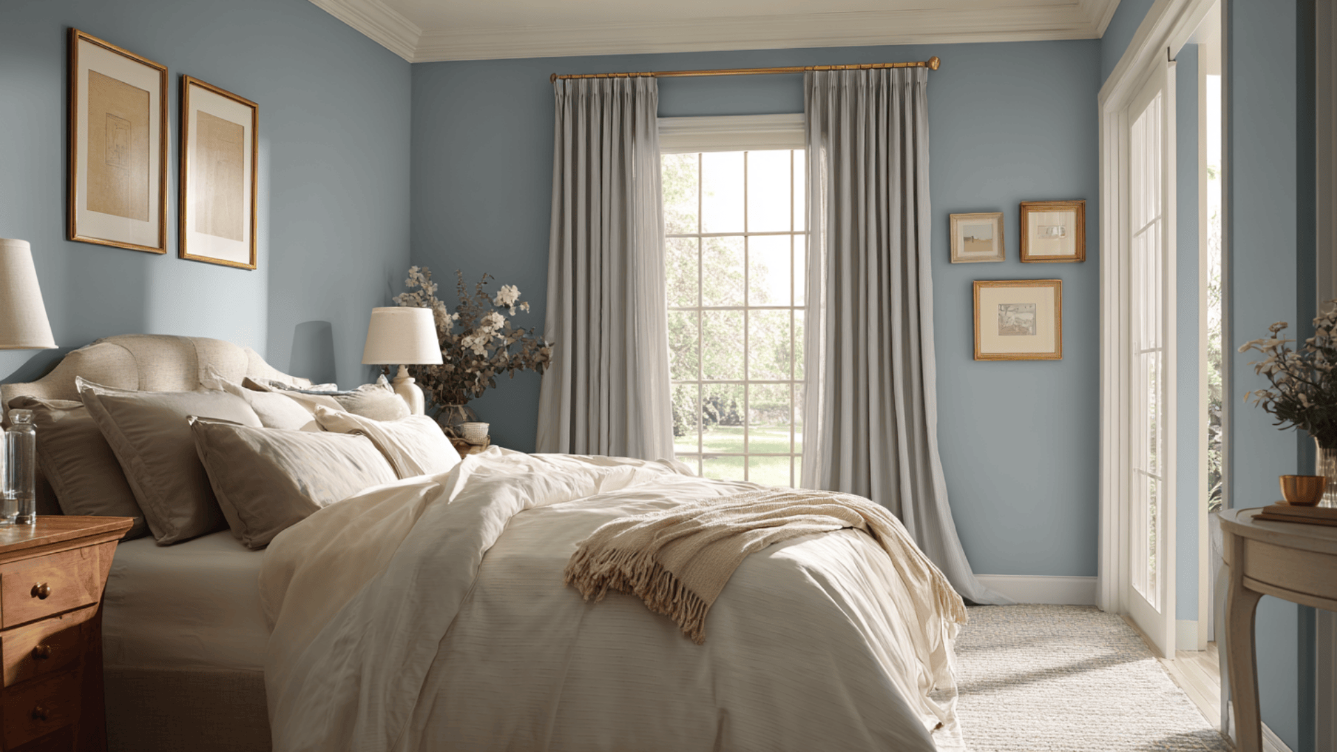 Benjamin Moore Van Courtland Blue (HC-145): Paint Review - A House in the Hills