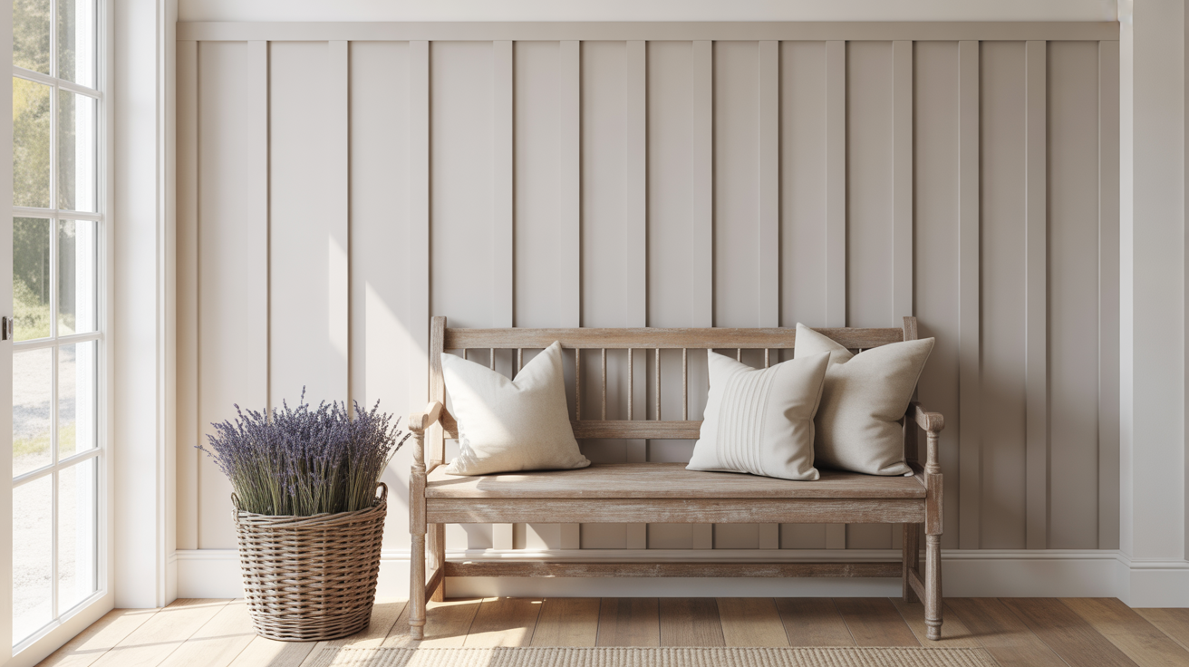 Board and Batten vs. Wainscoting: A Simple Guide - A House in the Hills