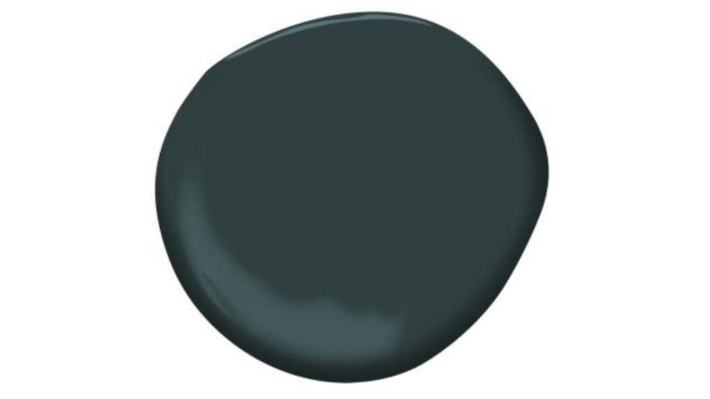 Benjamin Moore Salamander 2050-10: Bold Green for Homes - A House in ...