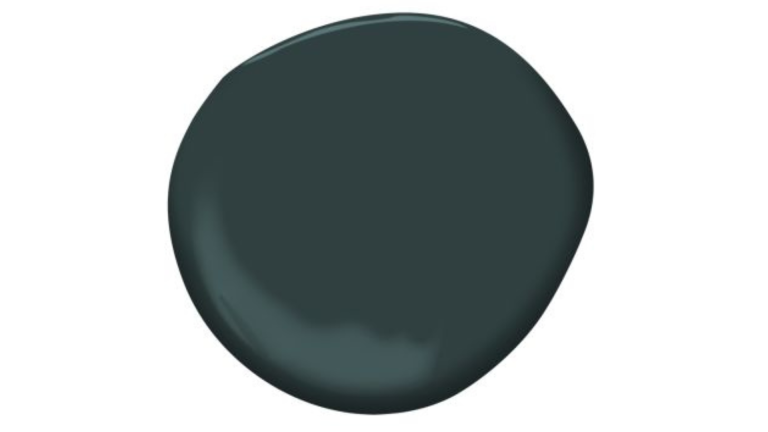 Benjamin Moore Salamander 2050-10: Bold Green for Homes - A House in ...
