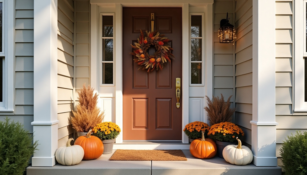 Top 29 Small Front Porch Ideas for Fall - A House in the Hills