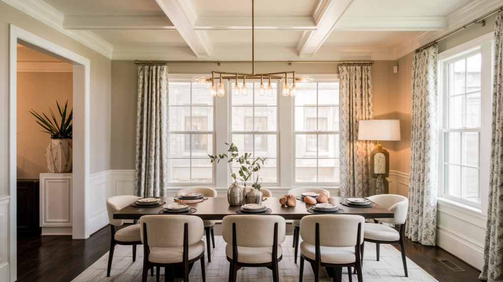 Chandelier Height for 9 Foot Dining Ceiling - A House in the Hills