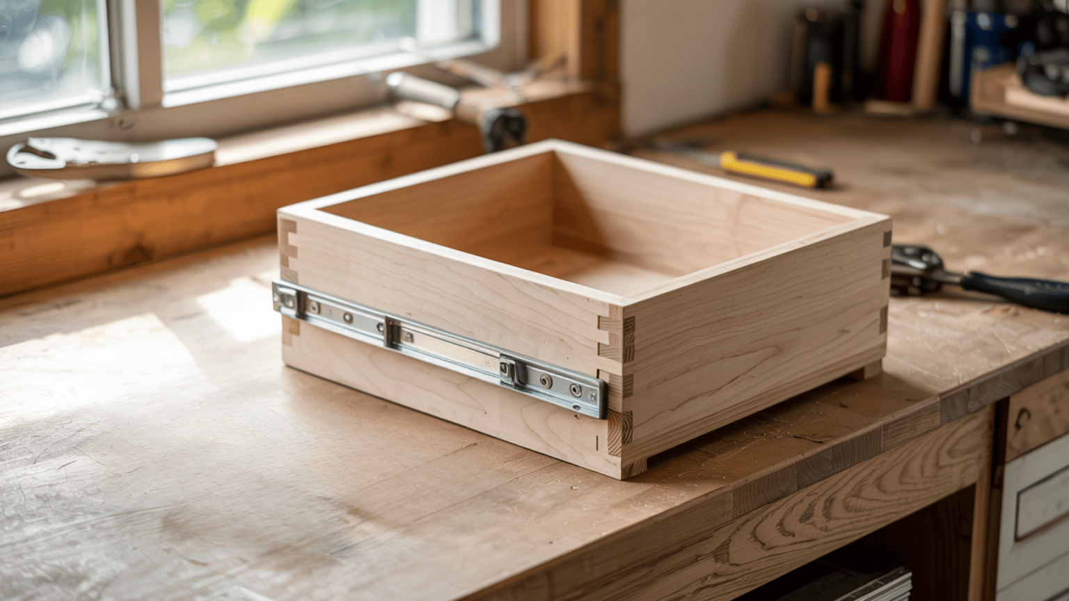 How to Build a Drawer With Slides: Easy DIY Guide - A House in the Hills
