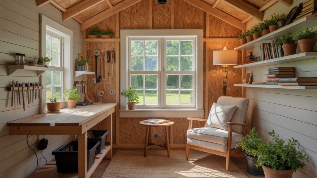 Shed Interior Wall Ideas: Cozy and Functional Designs - A House in the ...