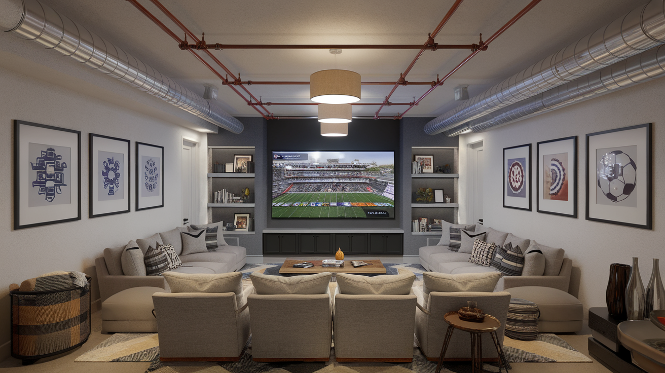 Basement Home Theater Ideas & Setup Guide - A House in the Hills