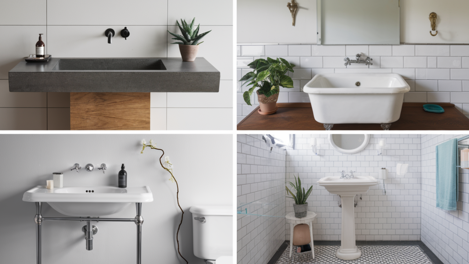 Bathroom Sink: Dimensions, Types and Sizes - A House in the Hills