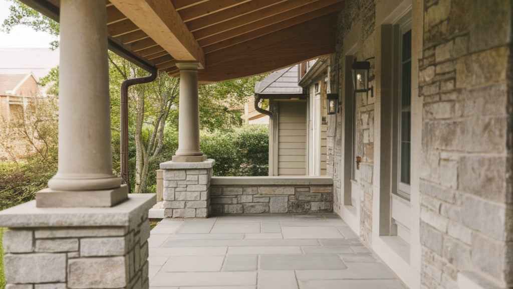 Stone Front Porch Ideas: Easy Ways to Style Your Entryway - A House in ...