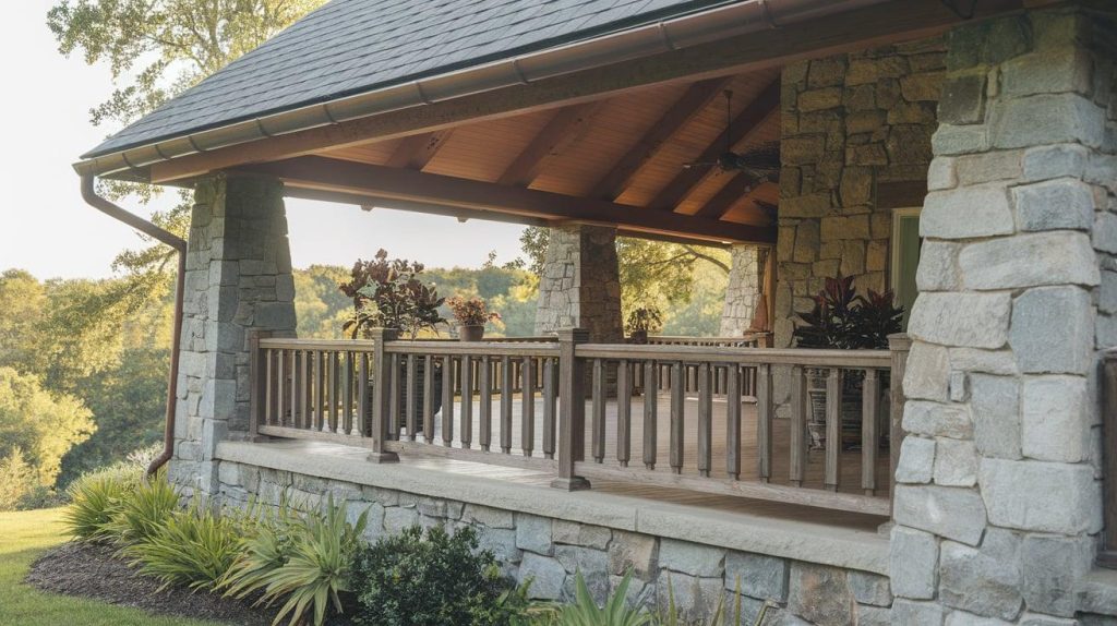 Stone Front Porch Ideas: Easy Ways to Style Your Entryway - A House in ...