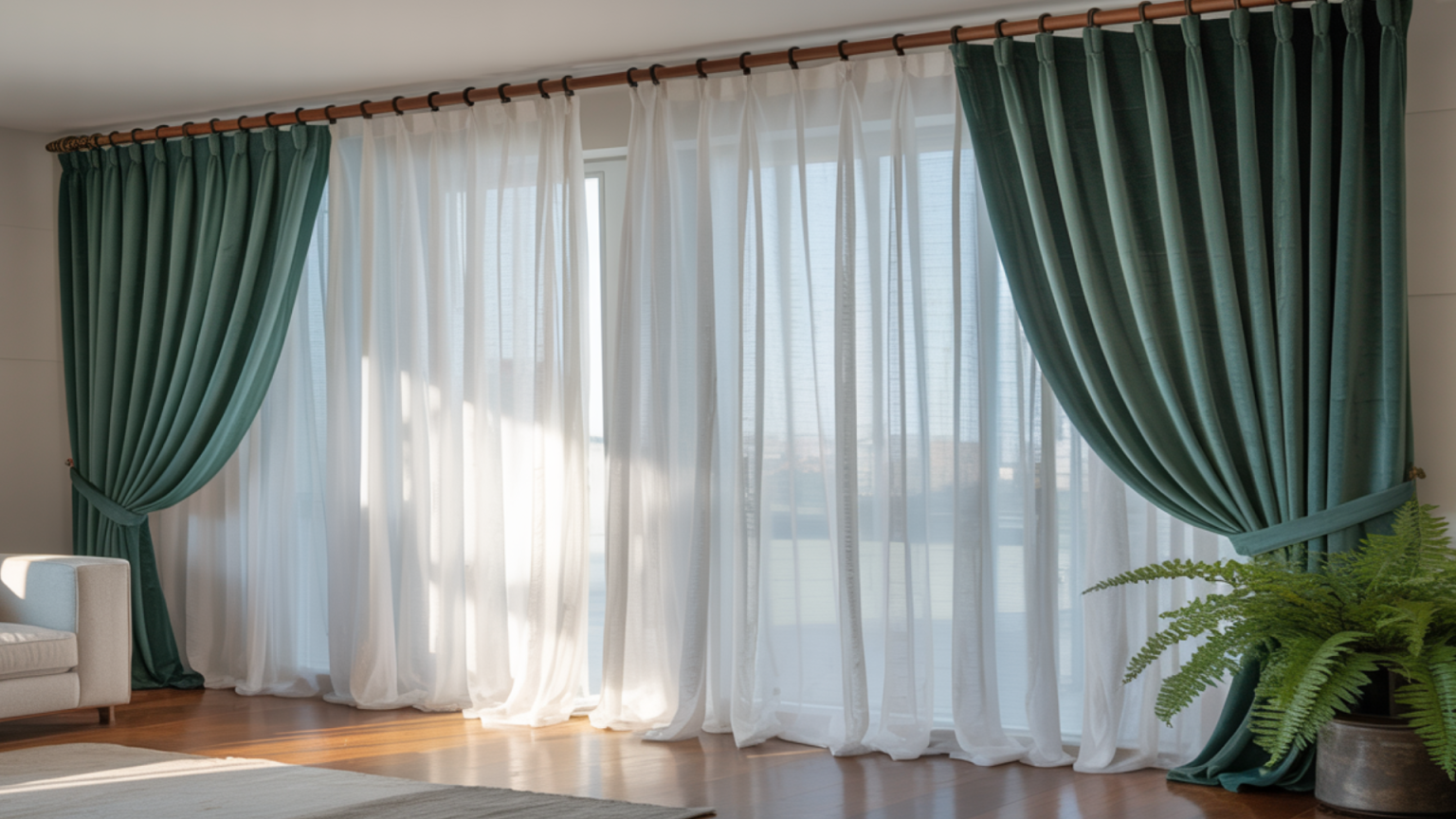 How to Layer Curtains: Style, Privacy, and Light Control - A House in ...