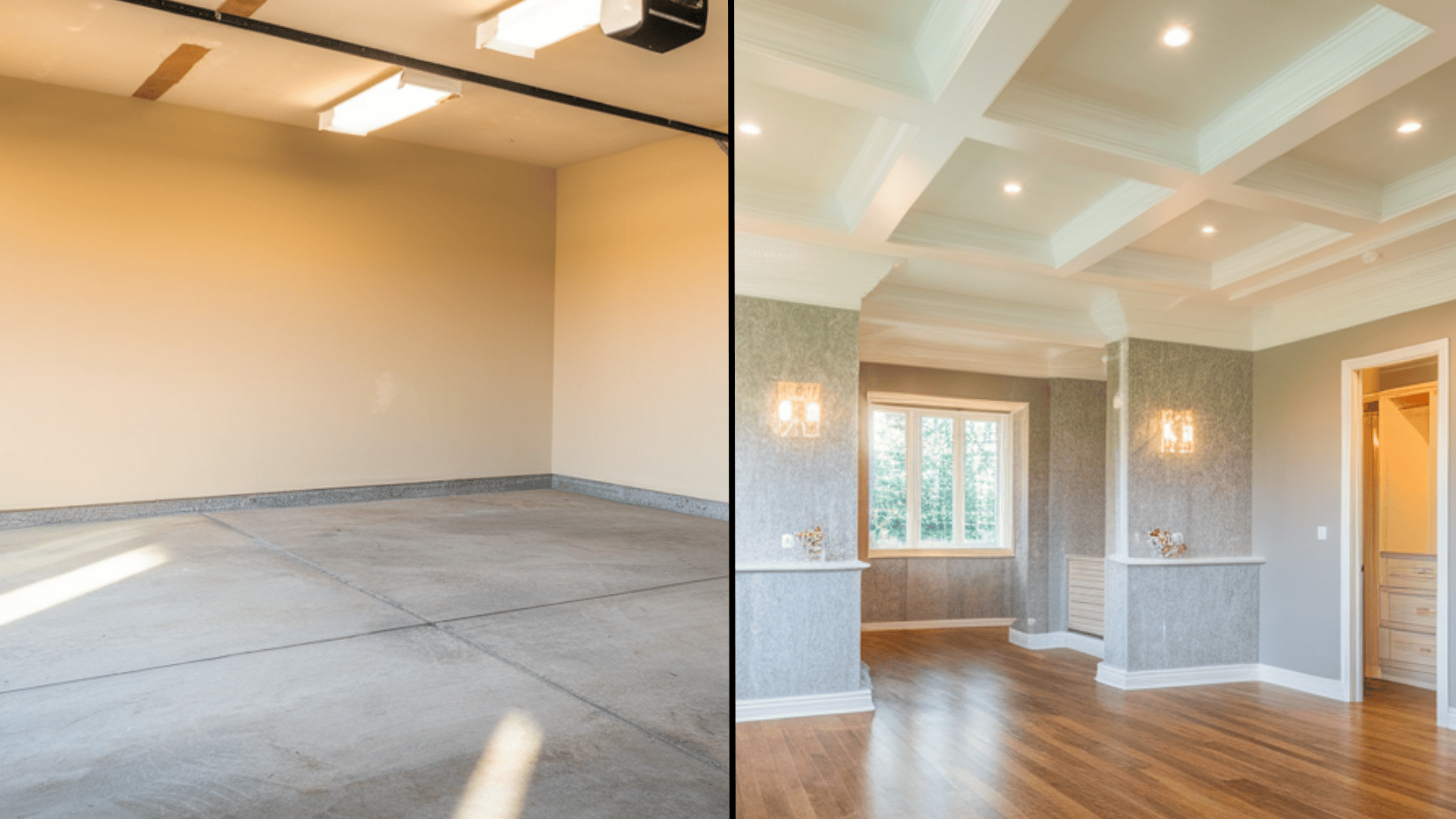 Garage Into Bedroom Before-and-After: Makeovers and Guide - A House in ...