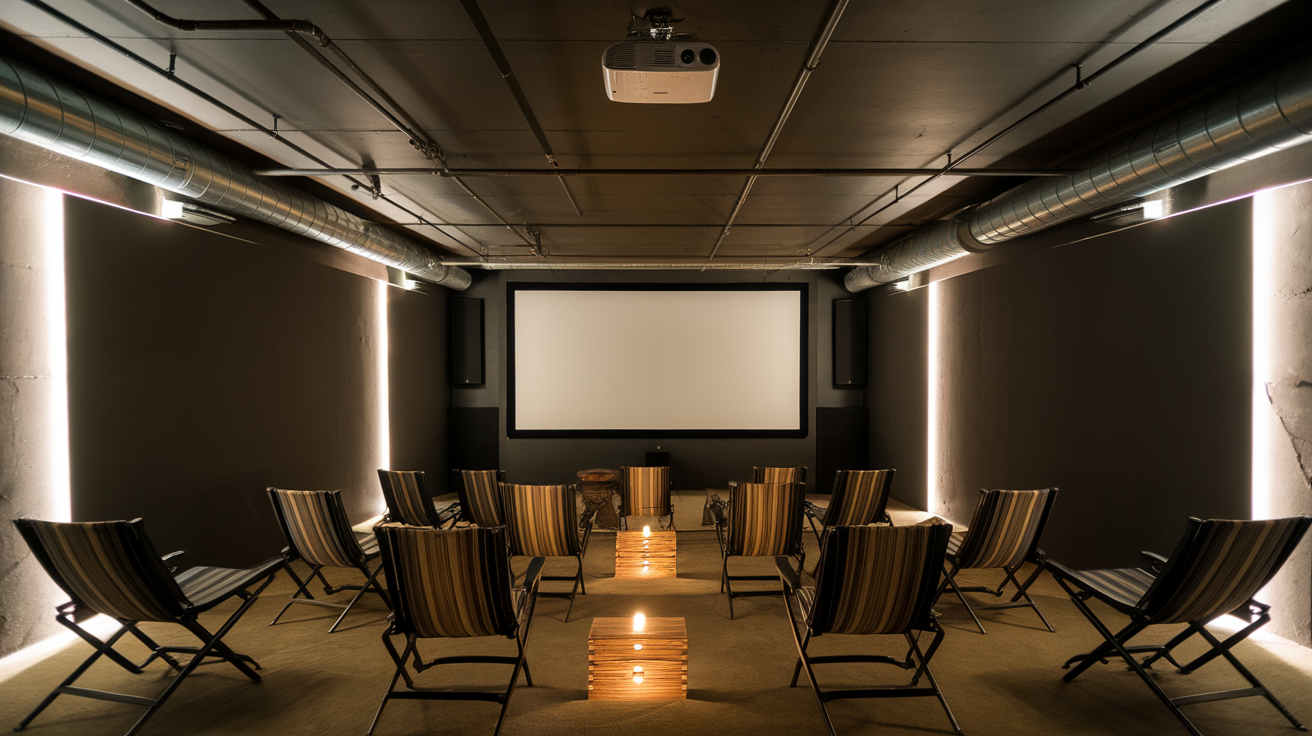 Basement Home Theater Ideas & Setup Guide - A House in the Hills