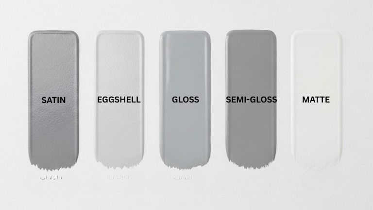 Types of Paint Finishes & Where to Use Them - A House in the Hills
