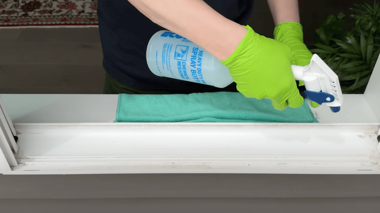 How to Clean Window Sills: A Step-by-Step Guide - A House in the Hills