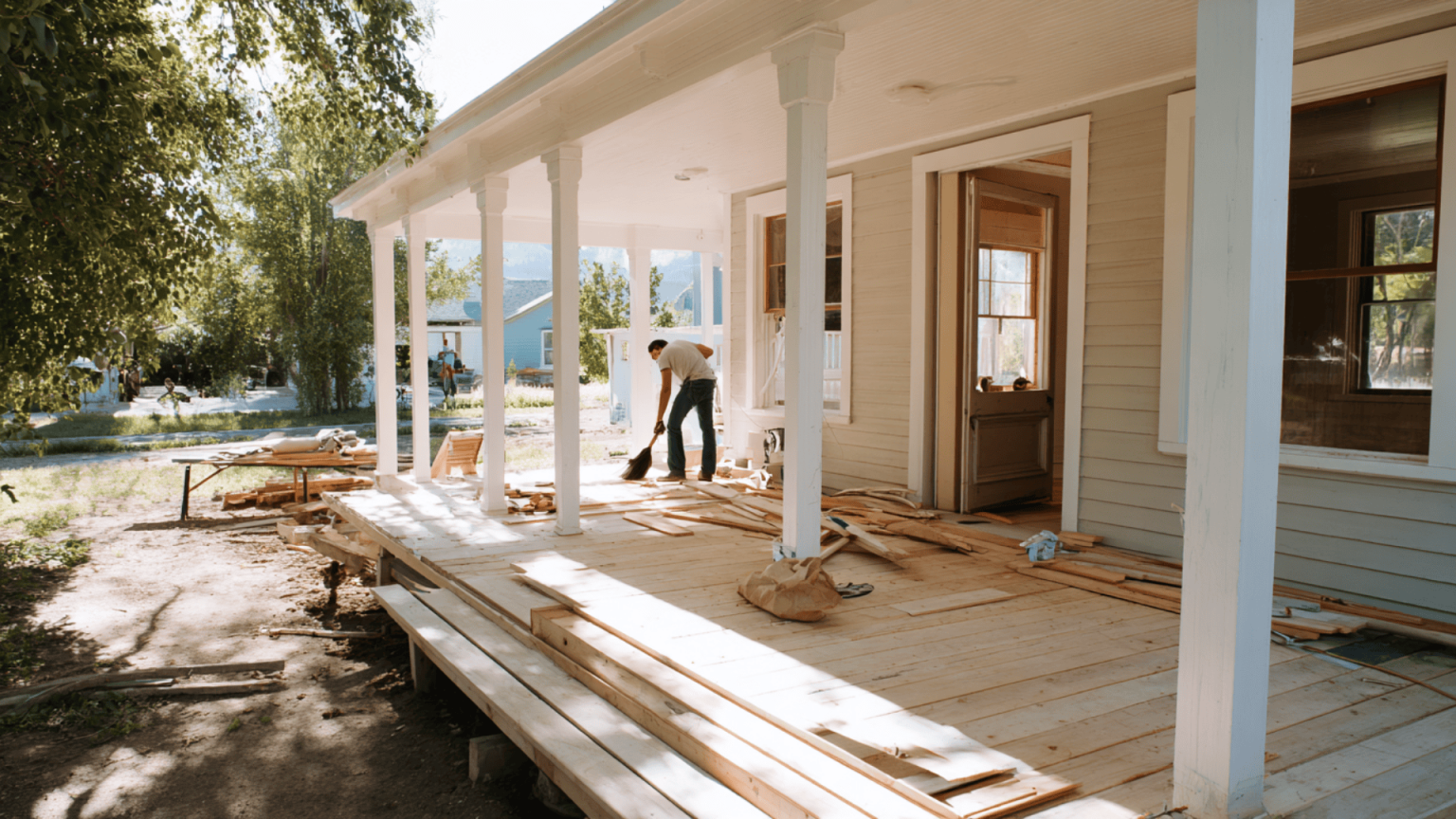 Porch Conversions: Step-by-Step DIY Guide and Ideas - A House in the Hills