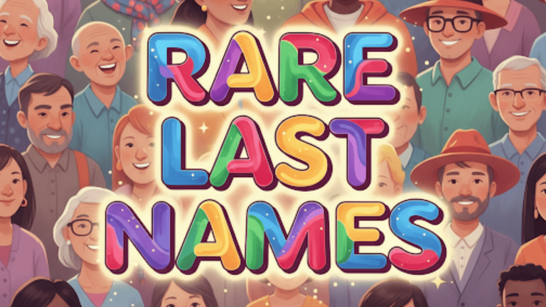 Rare Last Names: What Makes a Surname Truly Uncommon - A House in the Hills