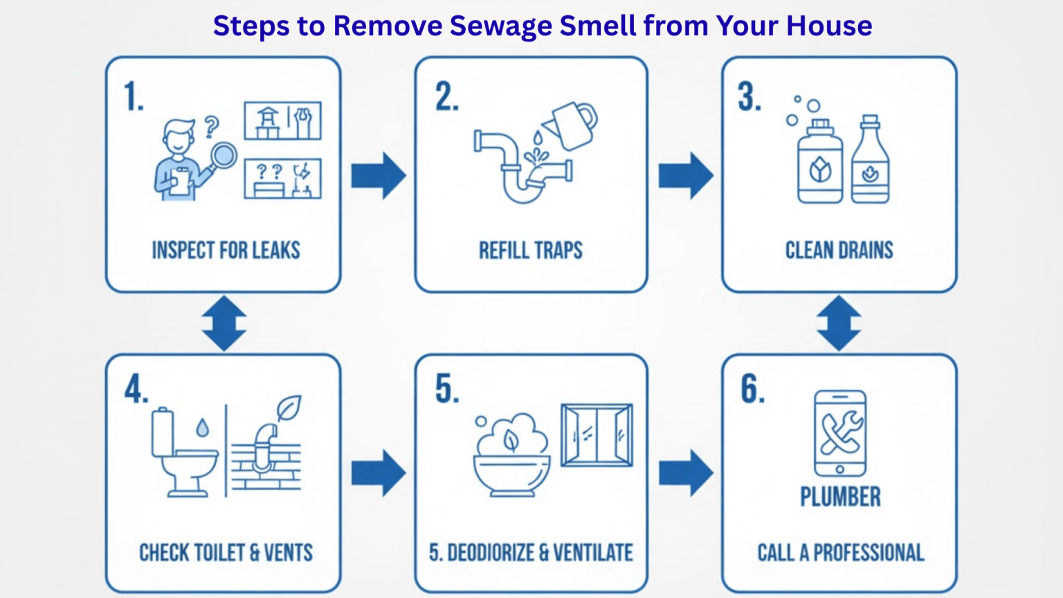 9 Reasons Your House Smells Like Sewage - A House in the Hills