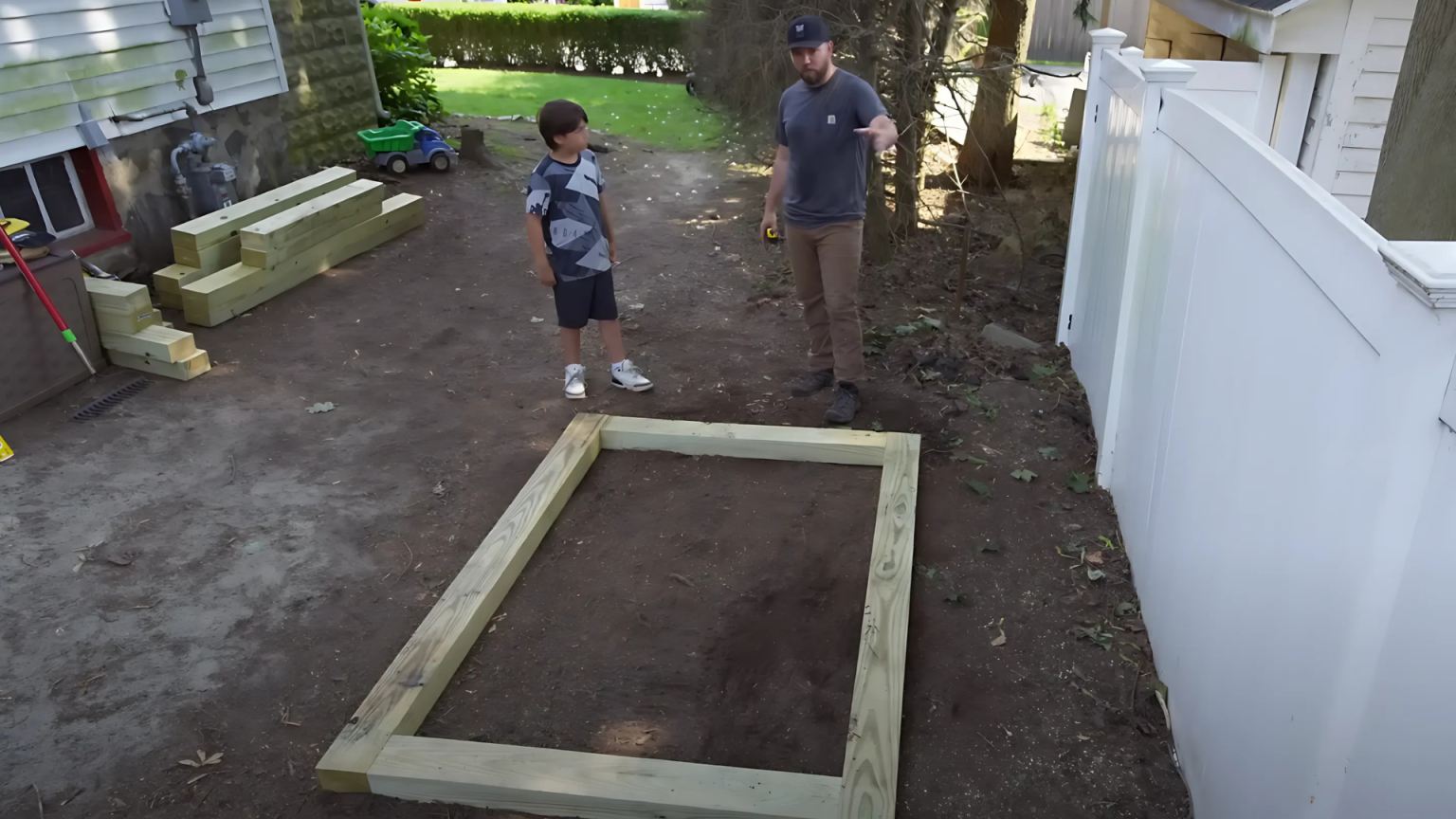 How to Build a DIY Sandbox: Step-by-Step Backyard Guide - A House in ...