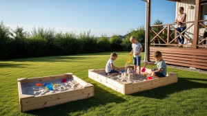 How to Build a DIY Sandbox: Step-by-Step Backyard Guide - A House in ...